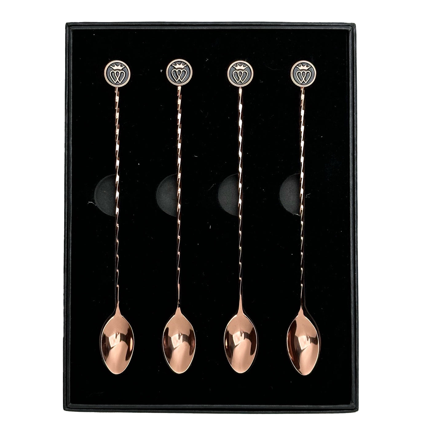French Cocktail Spoons Gift Set ~ Copper ~ – Prince of Scots