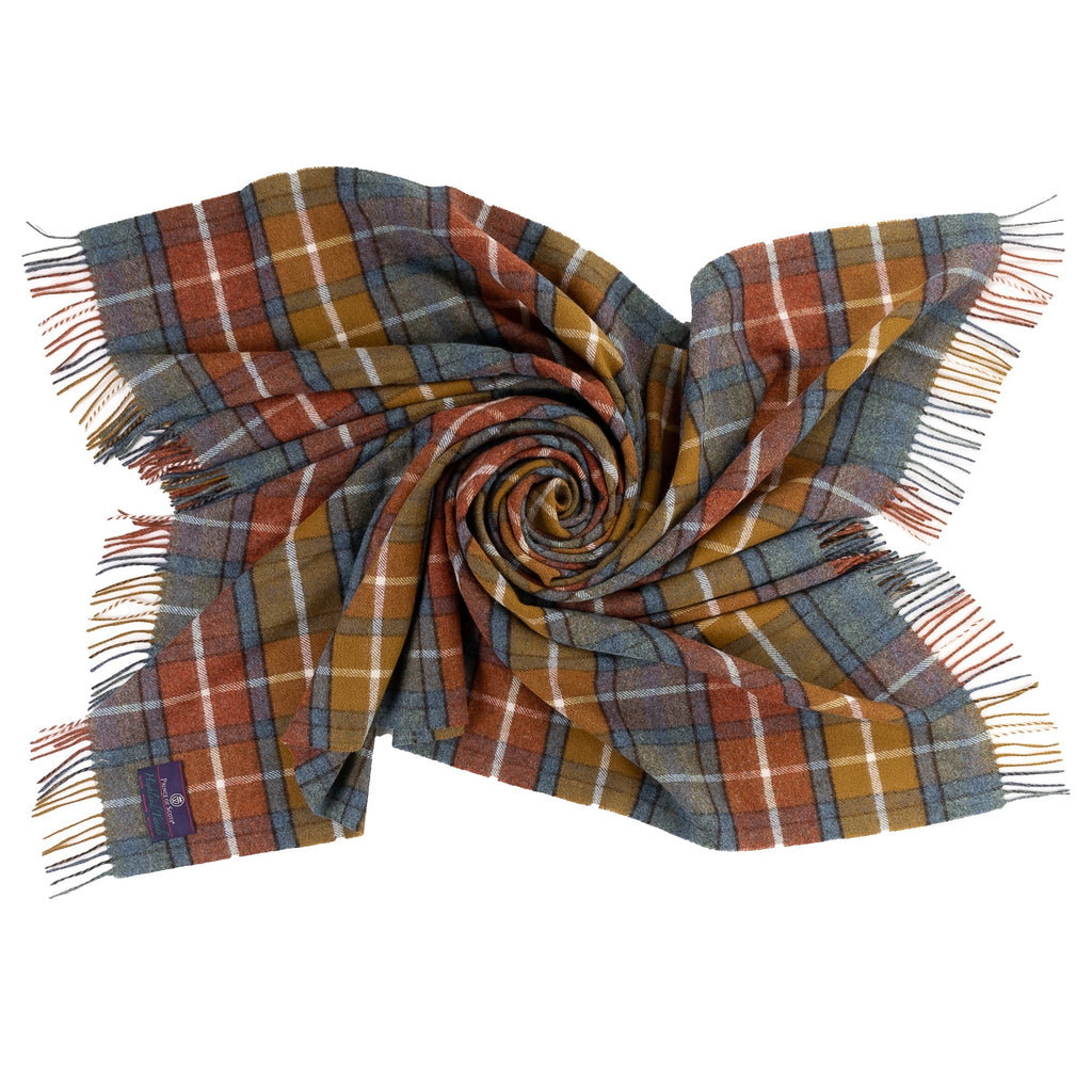 Highland Tweeds Shetland Wool Throw (Antique Buchanan) – Prince of Scots