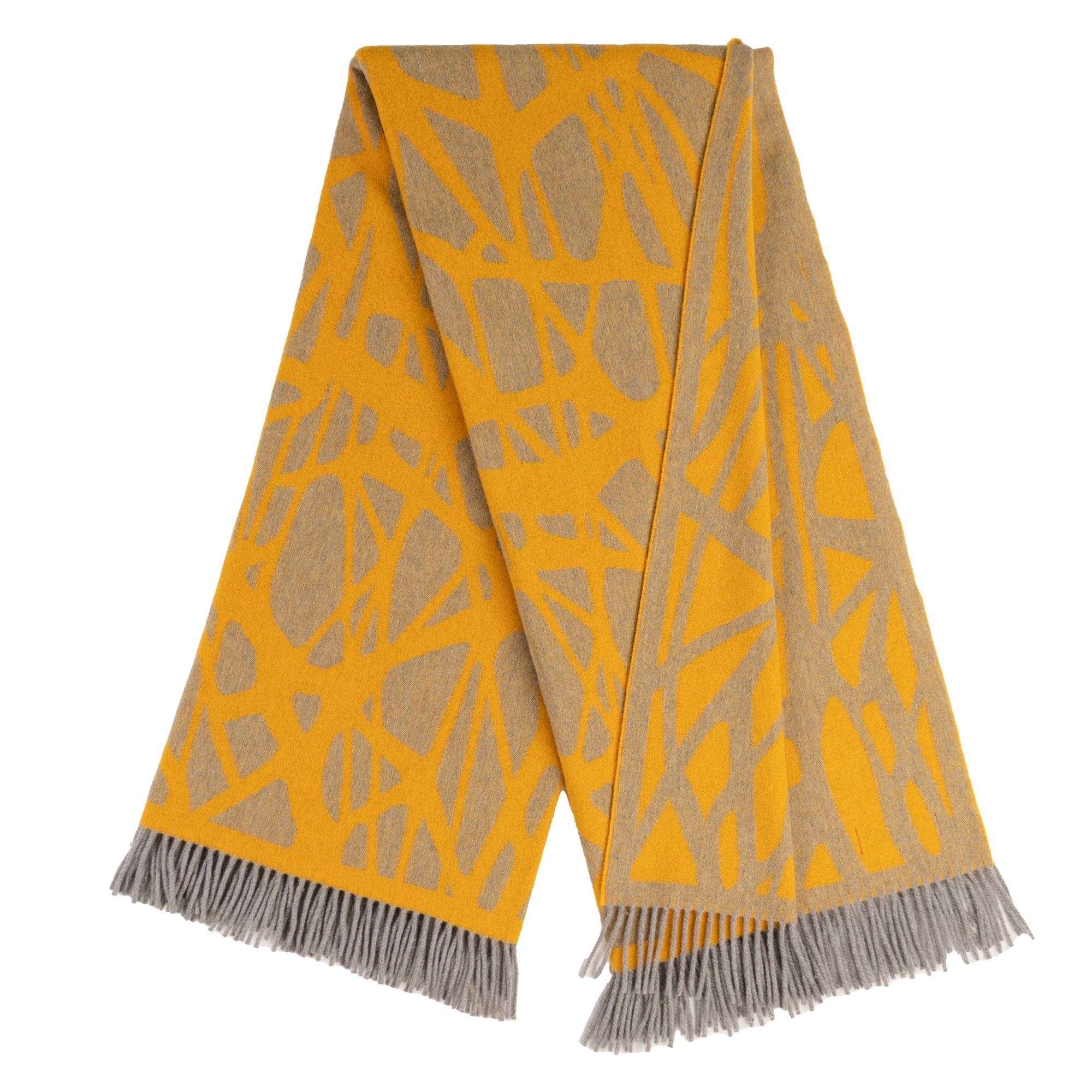 Southampton Home Monarch Merino Fleece Throw ~ Gold ~ – Prince of Scots