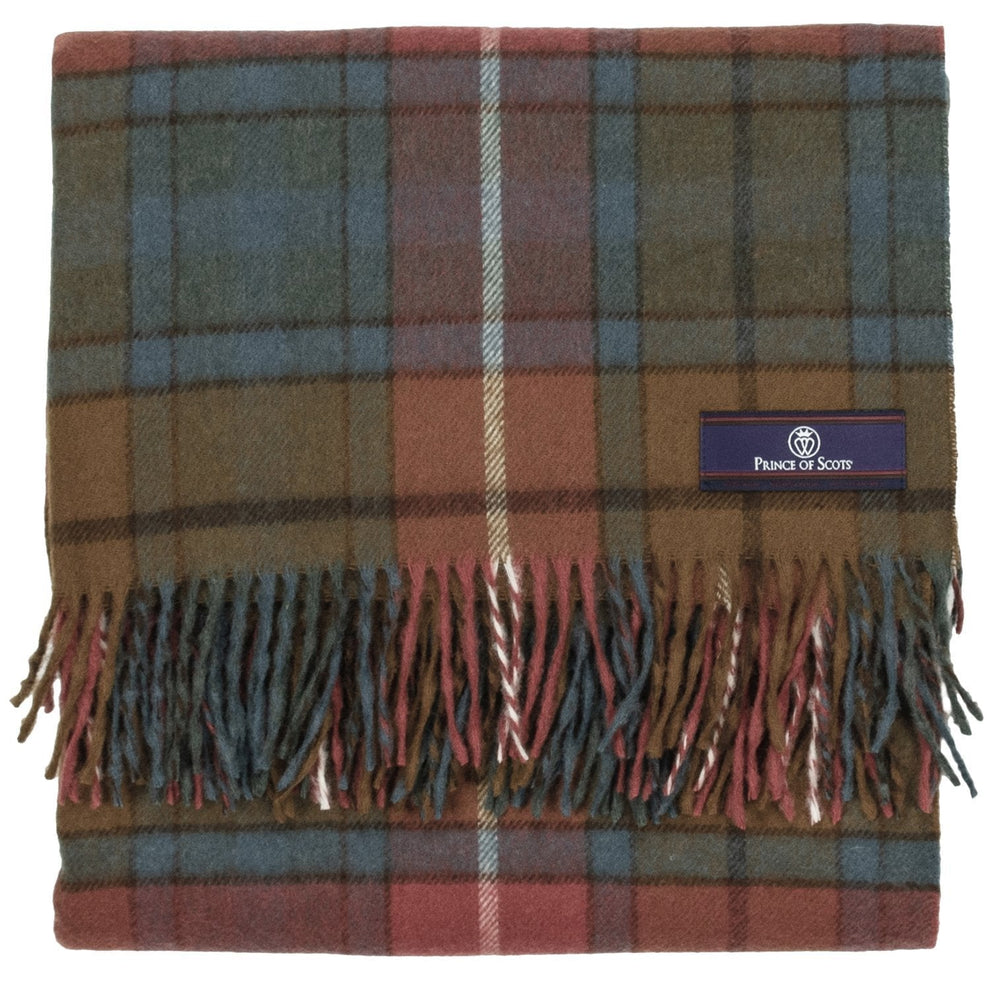 Highland Tartan Tweed Merino Wool Throw ~ Antique Buchanan~ – Prince of ...