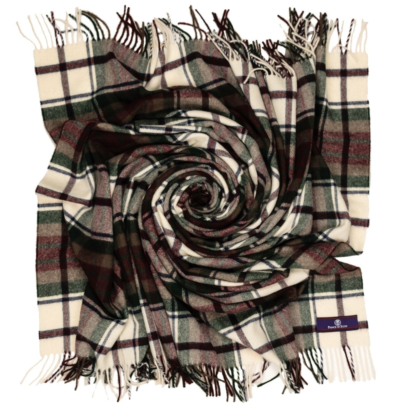 Highland Tartan Tweed Merino Wool Throw ~ Dress Macduff ~ – Prince of Scots